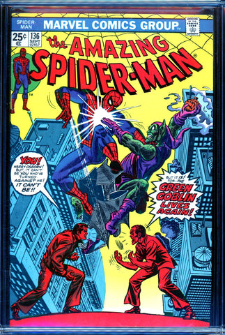 Cedar Chest Comics - Amazing Spider-Man #136 CGC graded 7.0 first Harry ...
