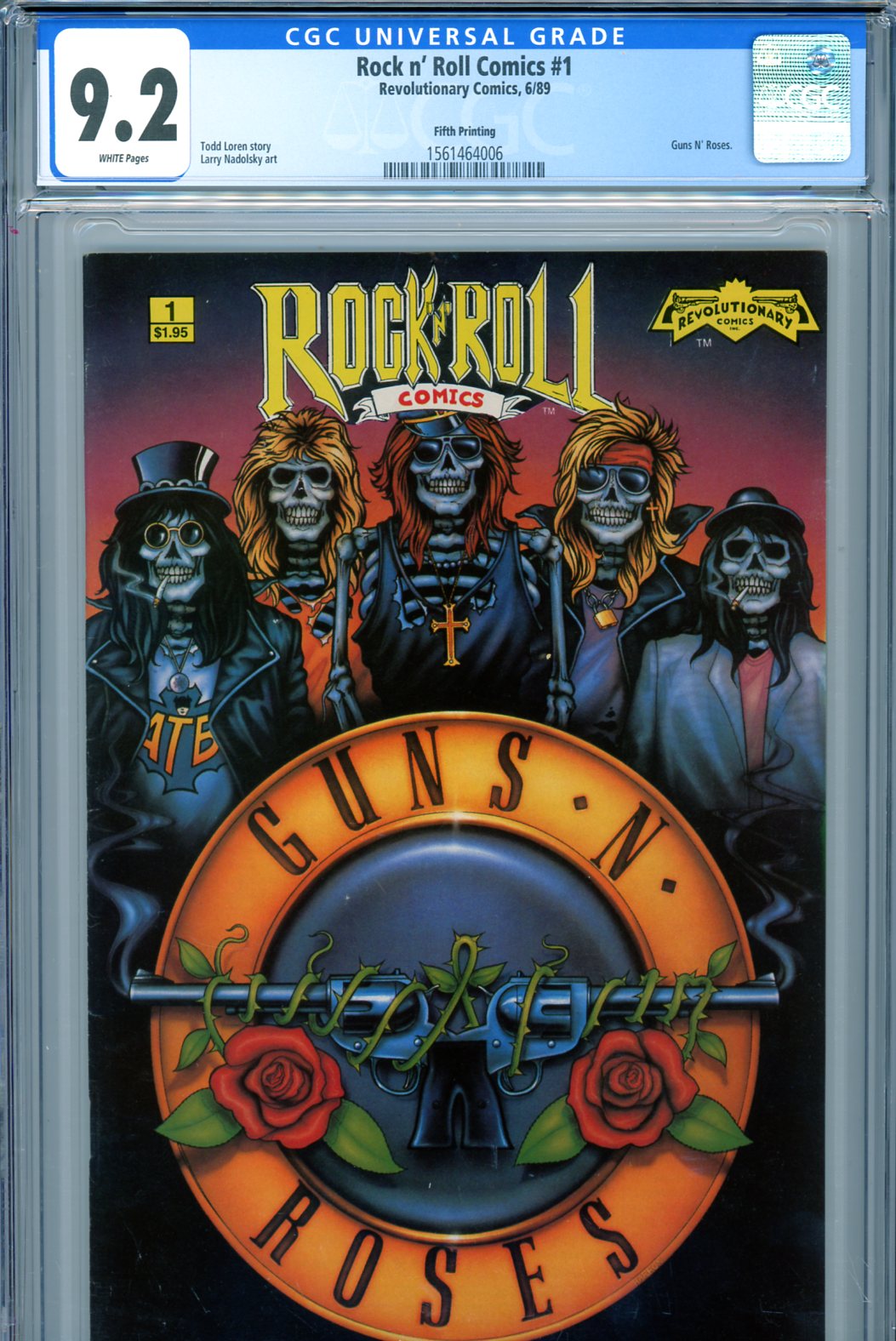 Cedar Chest Comics - Rock N' Roll Comics #1 CGC graded 9.2 FIFTH ...