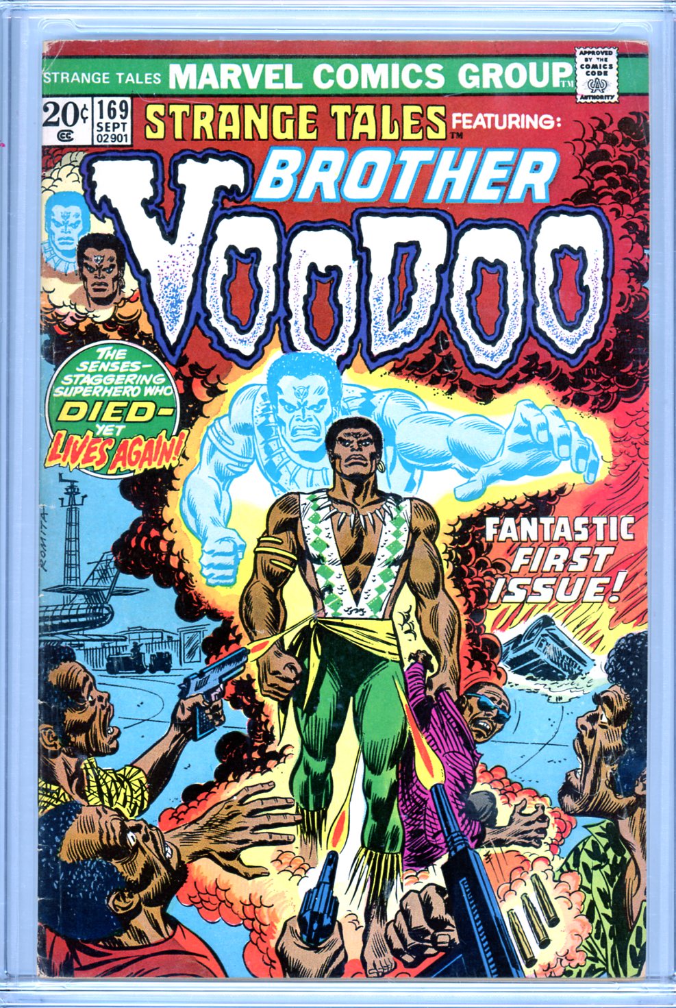 Cedar Chest Comics - Strange Tales #169 CGC graded 5.5 origin/1st app ...