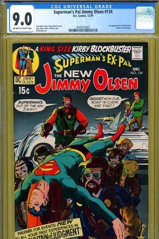 Cedar Chest Comics - Superman's Pal, jimmy Olsen #134 CGC graded 9.0 ...