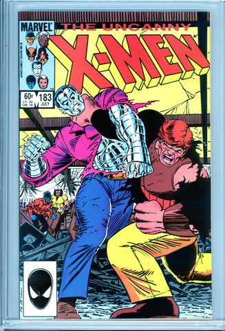 Cedar Chest Comics - Uncanny X-Men #183 CGC graded 9.6 Juggernaut cover ...