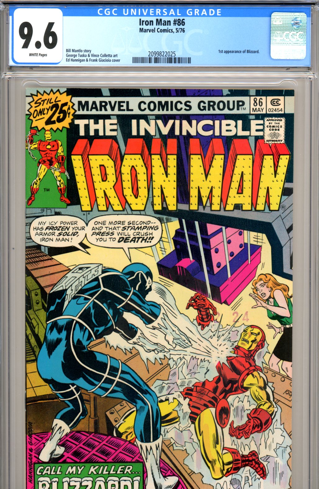 Original Iron Man Comic Cover