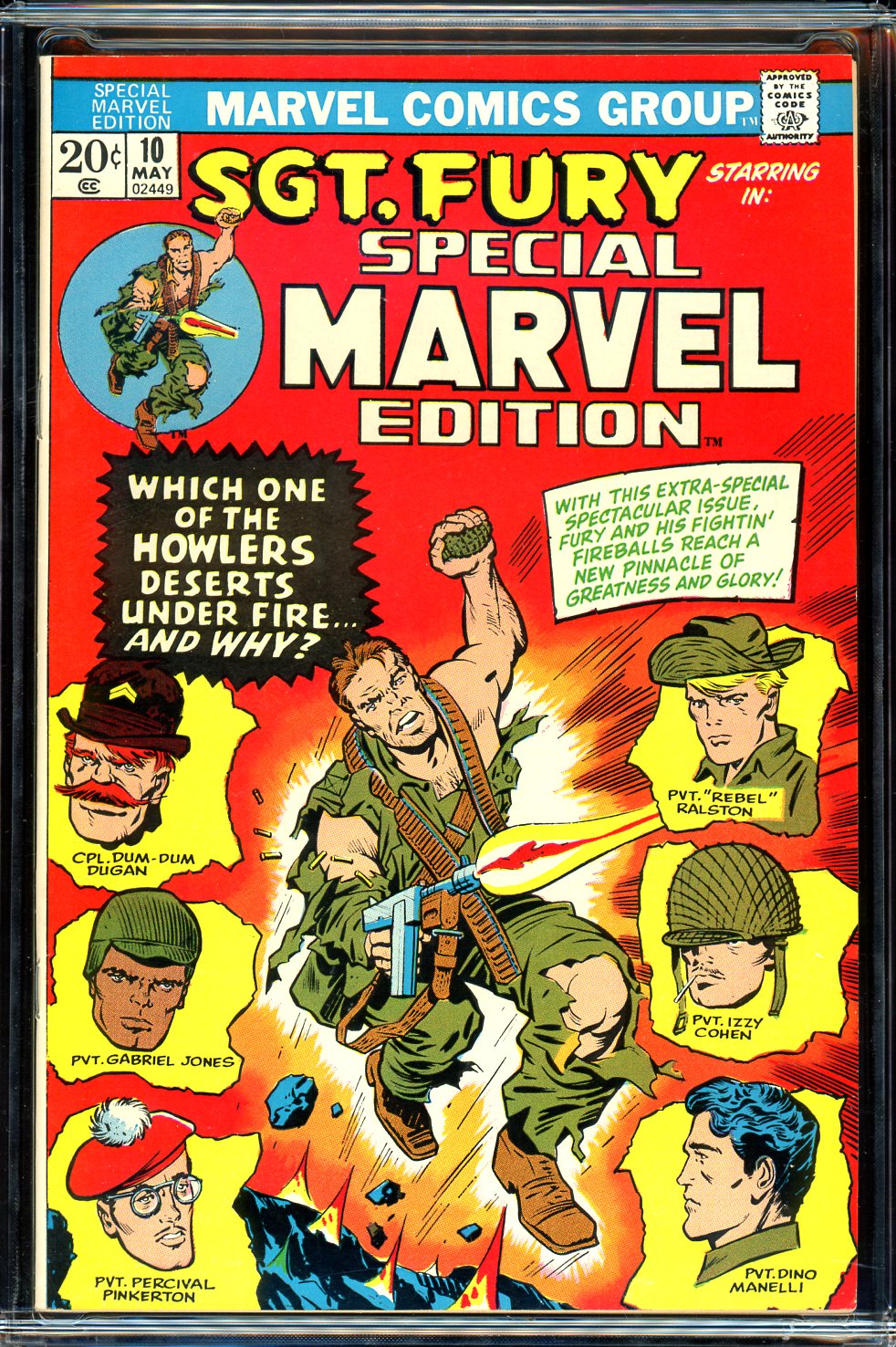 Cedar Chest Comics - Special Marvel Edition #10 CGC graded 9.4 ...