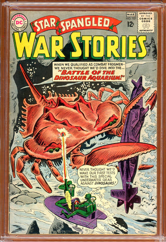 Cedar Chest Comics - Star Spangled War Stories #107 CGC graded 4.5 ...