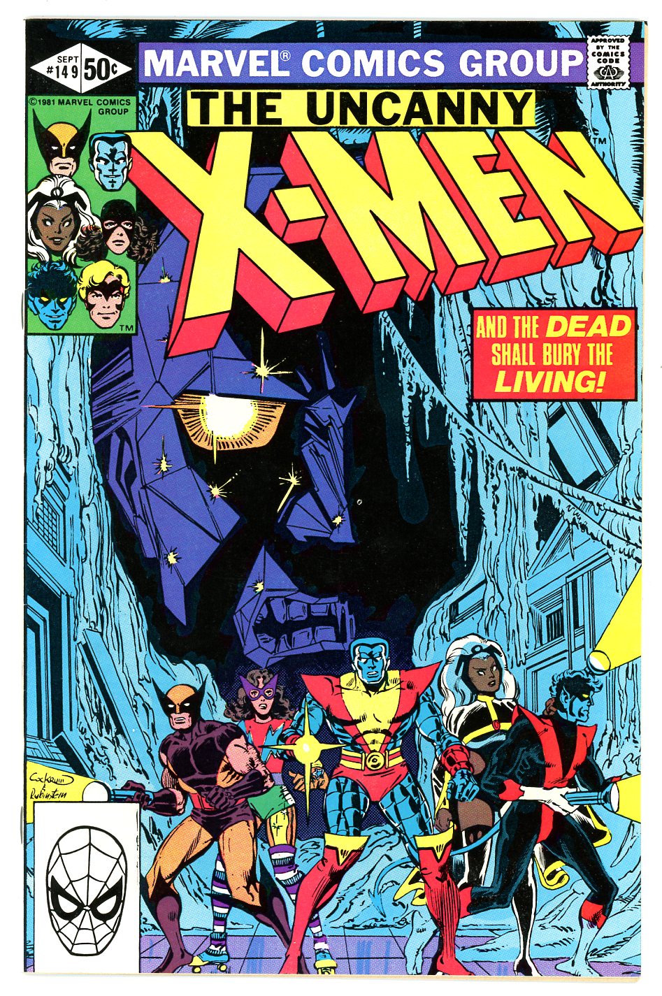 Cedar Chest Comics - Uncanny X-Men #149 NEAR MINT- 1981